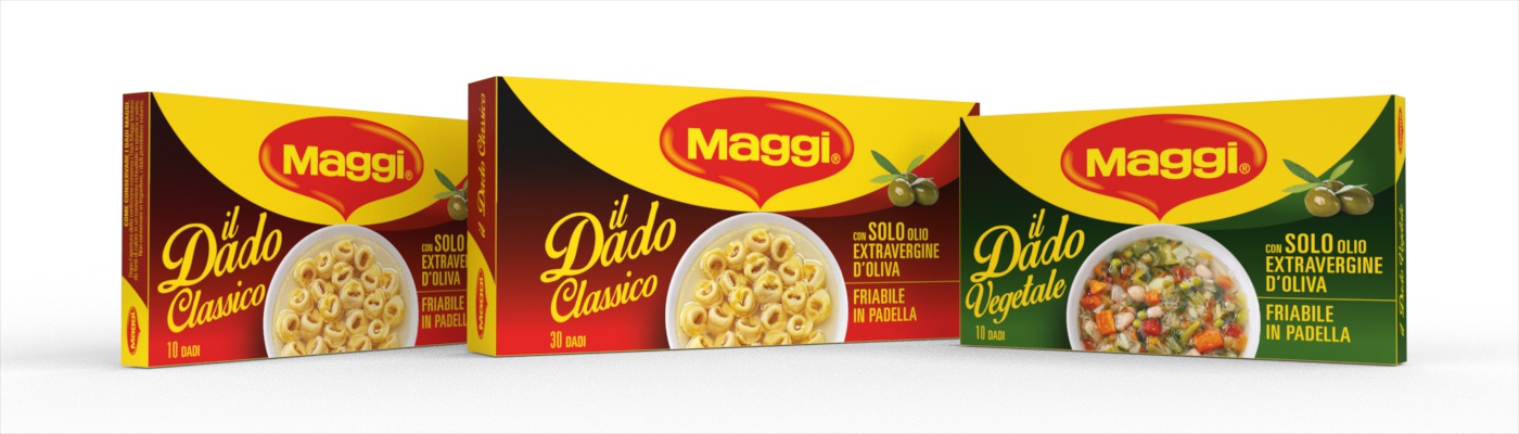Maggi: nuova veste per lo storico Dado | ATC - Linea